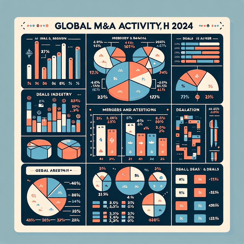 Charts: Global M&A Activity, H1 2024 - E-Commerce Industry Review